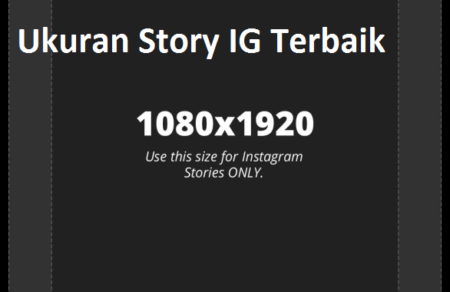 √ Ukuran Story Instagram Yang Benar dan Pas, Bisa di Photoshop Juga